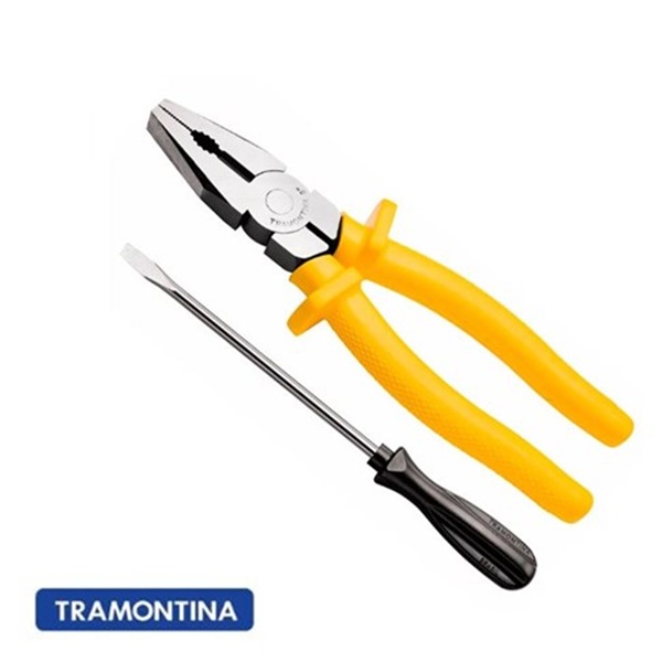 Alicate Universal 8" Profissional 1000V - Tramontina | Shopee Brasil