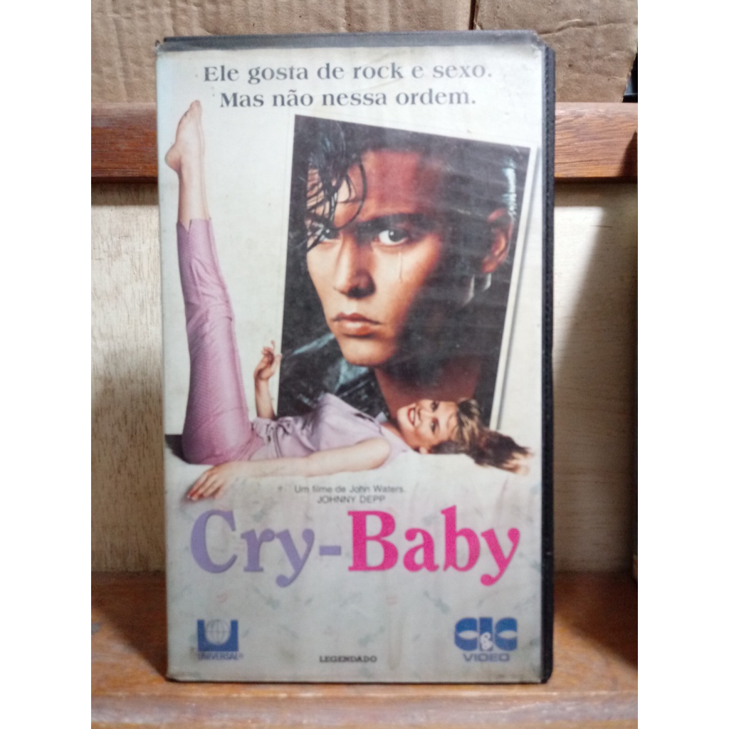 Vhs - Cry Baby - ( Johnny Depp ) | Shopee Brasil