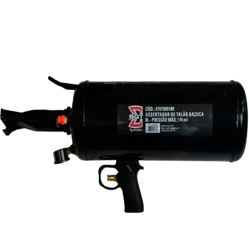 Bazzuca Assentador De Talão 8l - Canhão De Ar Para Pneus | Shopee Brasil