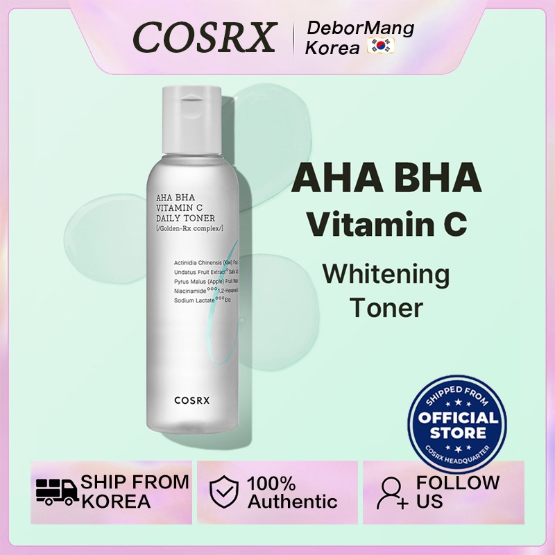 COSRX Refrescar AHA BHA Vitamina C ABC Toner Diário 150ml | Shopee Brasil