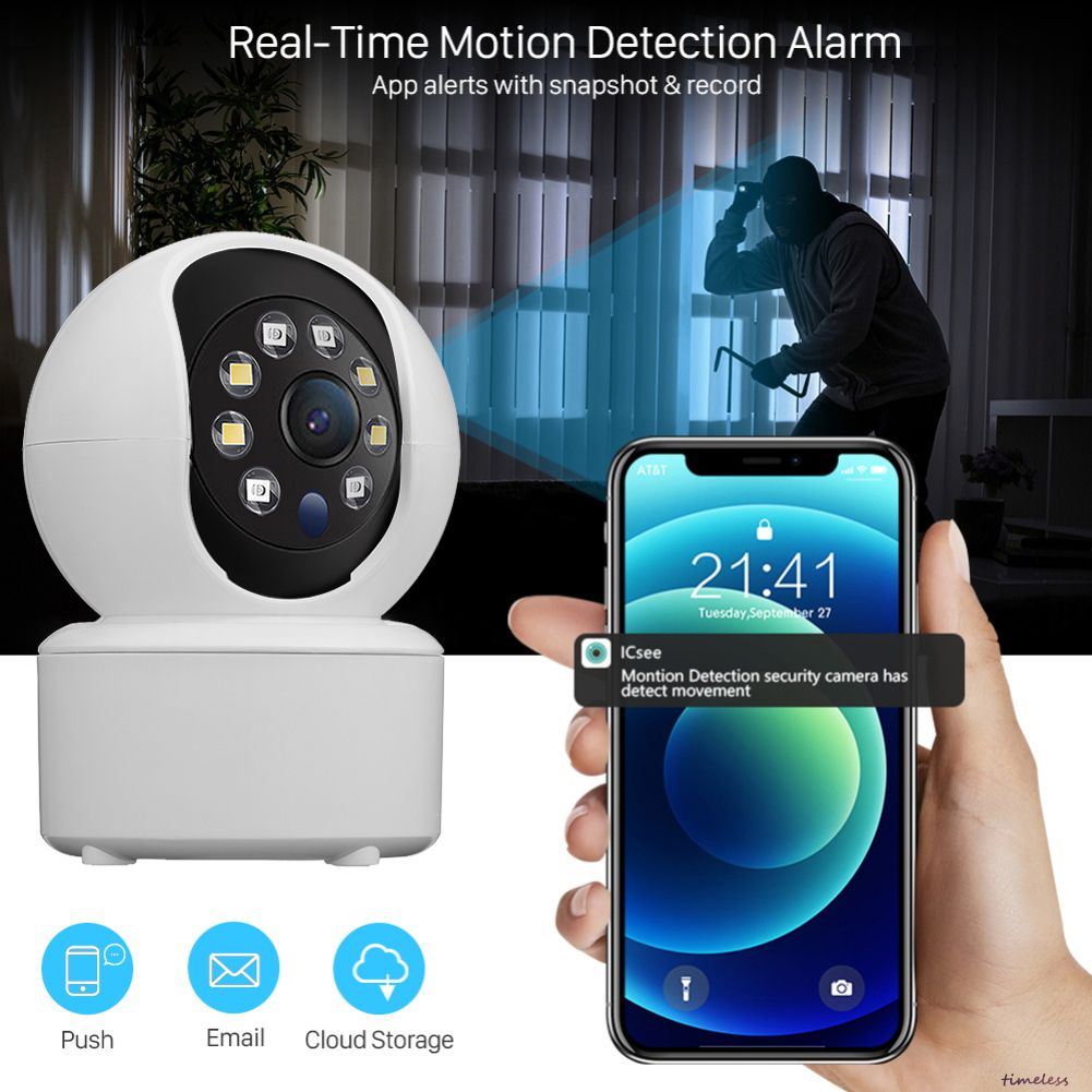 Hd Two-way Wifi Camera Household Remote Mobile Hd Camera Dual Light ...