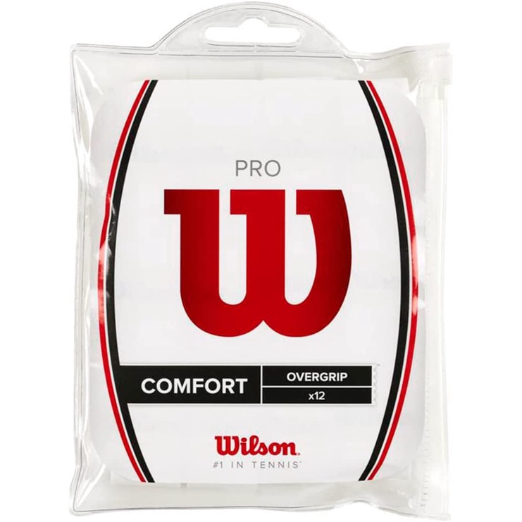 Wilson Overgrip Pro Comfort pacote com 12 unidades | Shopee Brasil
