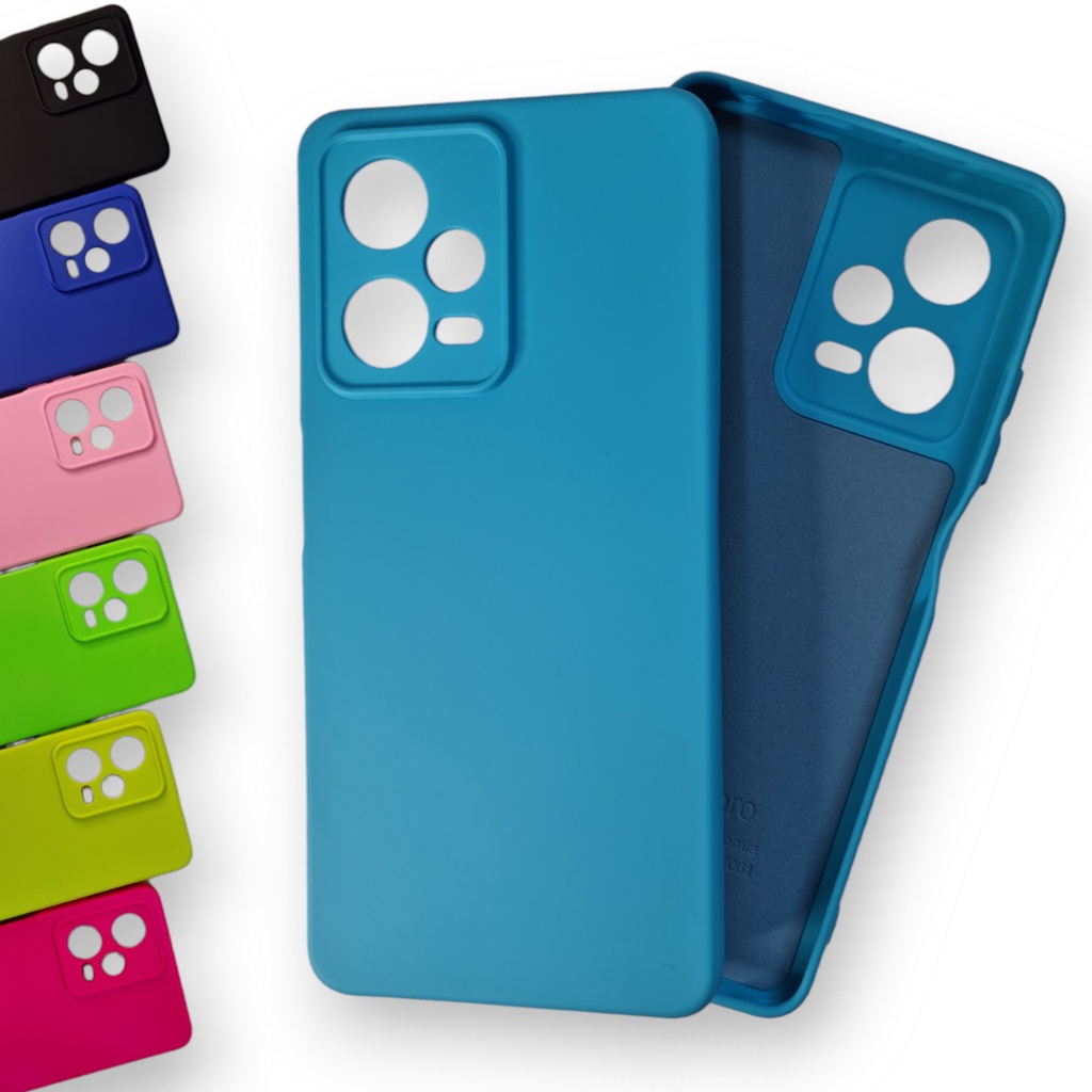 Capa Capinha Silicone P Xiaome Redmi Note 12 Pro Case Aveludada