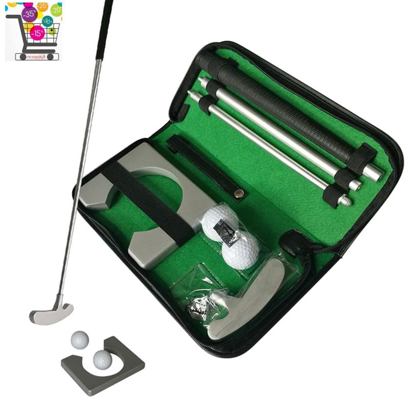 Kit De Prática De Equipamento De Treinamento De Golfe Mini Golf Club ...
