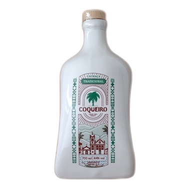 Cachaça Coqueiro Tradicional Porcelana 700ml | Shopee Brasil