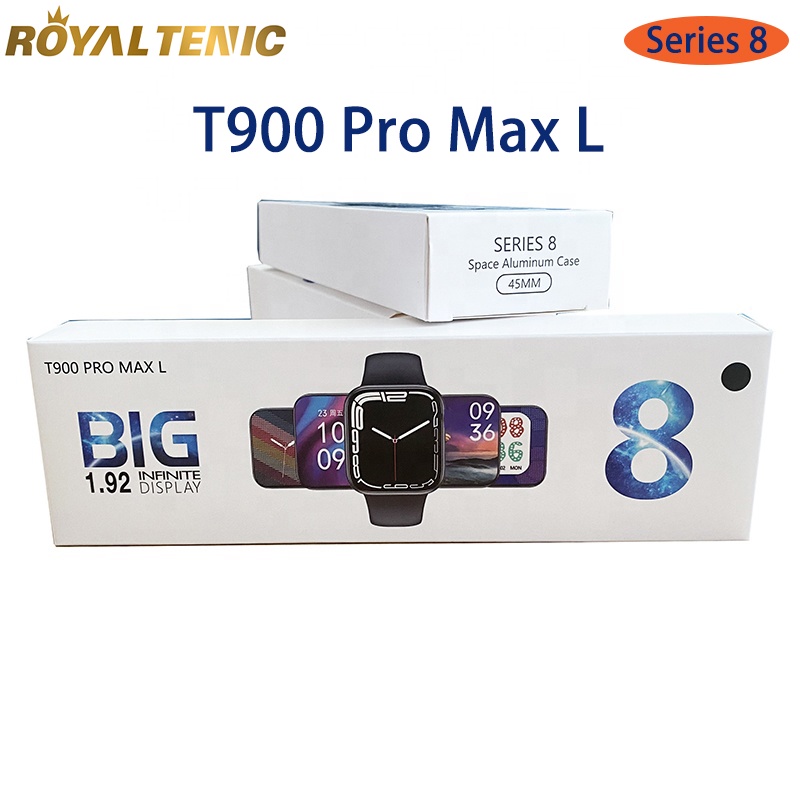 Mais recente Chegada T900 Pro Max L Warth 8 Smartwatch T900 relógio Intelligence Serie 8 relógio ...