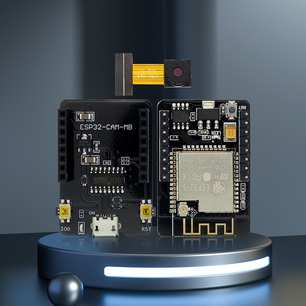 Placa De Desenvolvimento ESP32-CAM ESP32 CH340G Módulo Compatível Com Bluetooth WiFi | Shopee Brasil