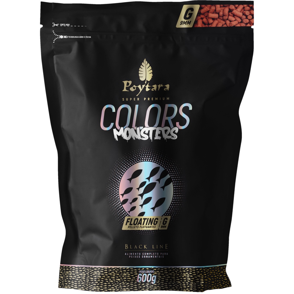 Poytara Monster Colors Floating G 9mm 600g P/ Peixes Jumbos | Shopee Brasil