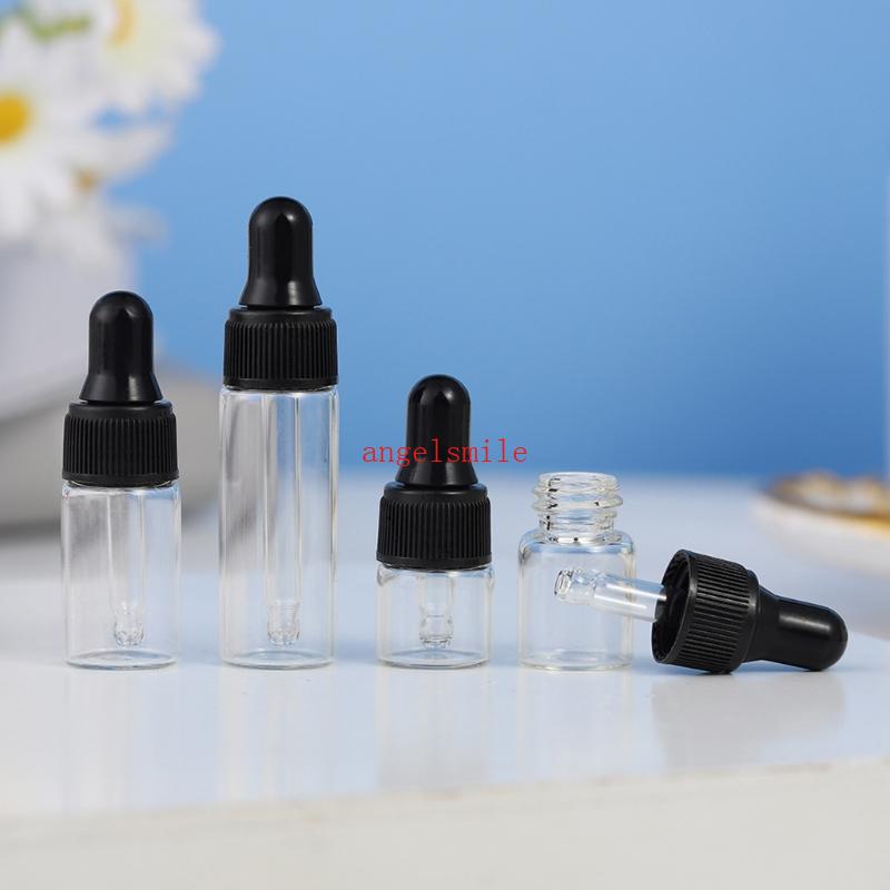 Ace 1ml 2ml 3ml Mini Frasco Com Conta-Gotas De Vidro Transparente ...