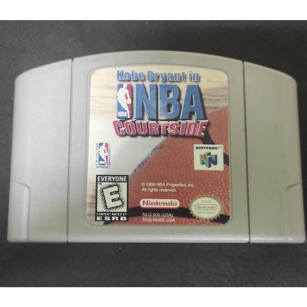 Jogo NBA Courtside nintendo 64 Original , Game, Fita, Cartucho n64 ...