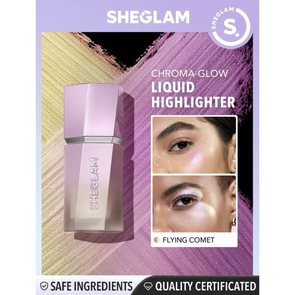 SHEGLAM Iluminador líquido Chroma-Glow Bloom | Shopee Brasil