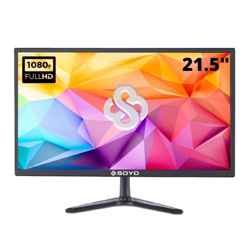 Monitor Soyo 21.5 LED IPS Full HD, Hdmi, Vga - SM215-L01 | Shopee Brasil