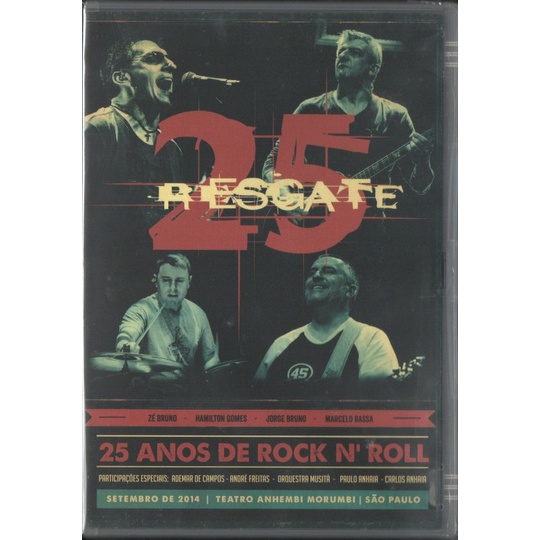 Resgate DVD 25 Anos De Rock N' Roll | Shopee Brasil