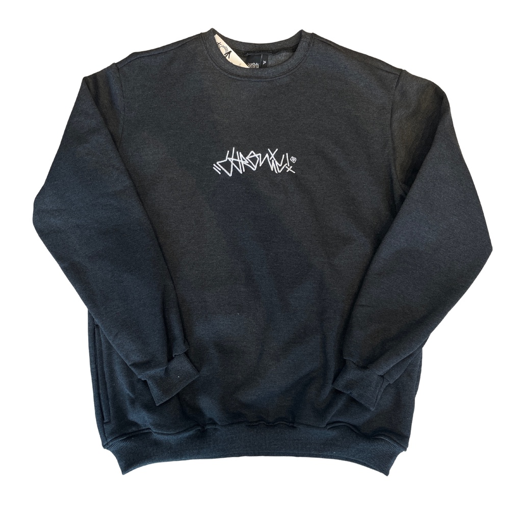 BLUSA MOLETOM CHRONIC LOGO ELETRO 001 PRETO | Shopee Brasil