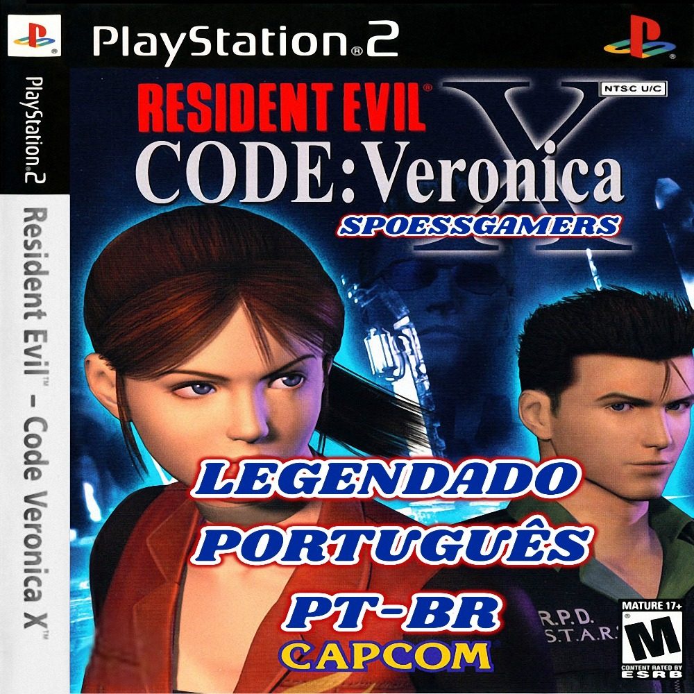 Jogo Resident Evil Code Veronica X Pt-br Ps2 Desbloqueado Patch | Shopee Brasil
