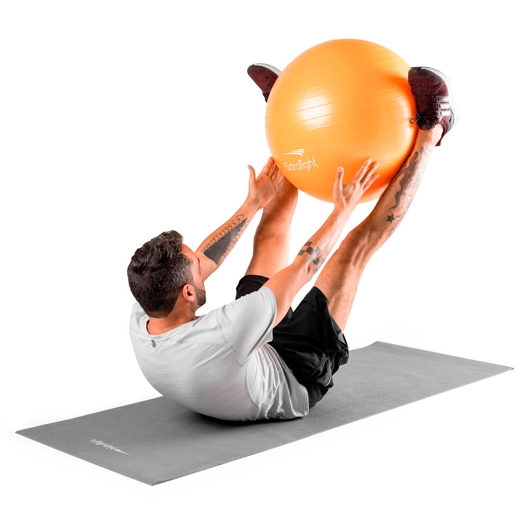 Bola De Exercicios Overball Funcional Fitness Pilates 55cm Hidrolight ...