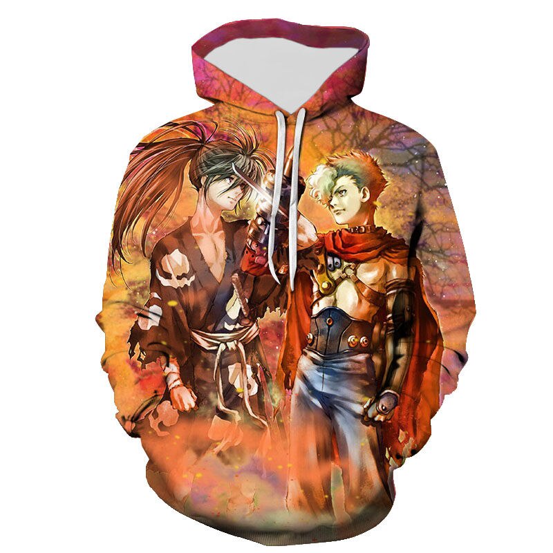 Novo Desenho Animado Anime Hoodie Kabaneri Da Fortaleza De Ferro ...