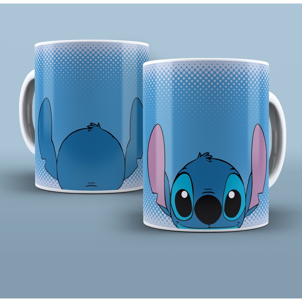 Caneca do Stitch - Presente - Porcelana - Disney | Shopee Brasil