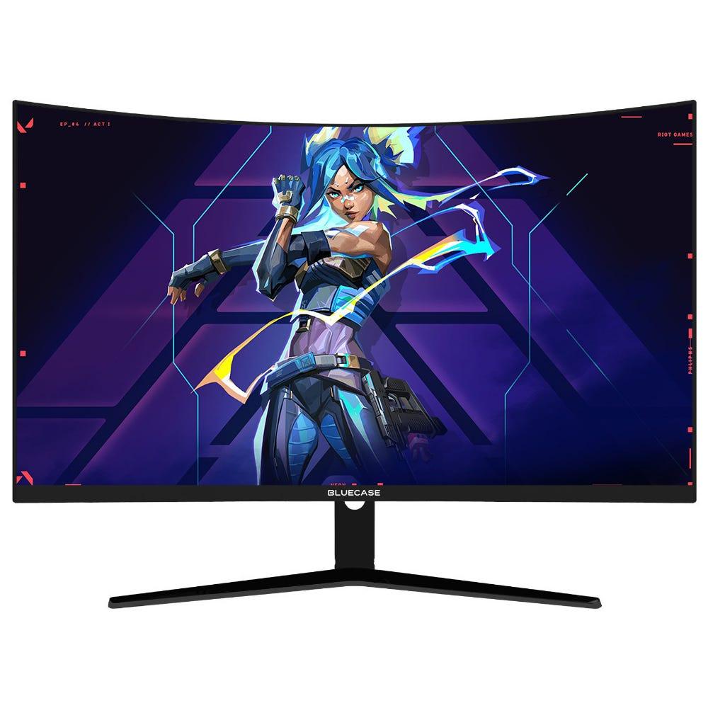 Monitor Gamer Curvo 27P Bluecase LED 75Hz Full HD HDMI/VGA | Shopee Brasil