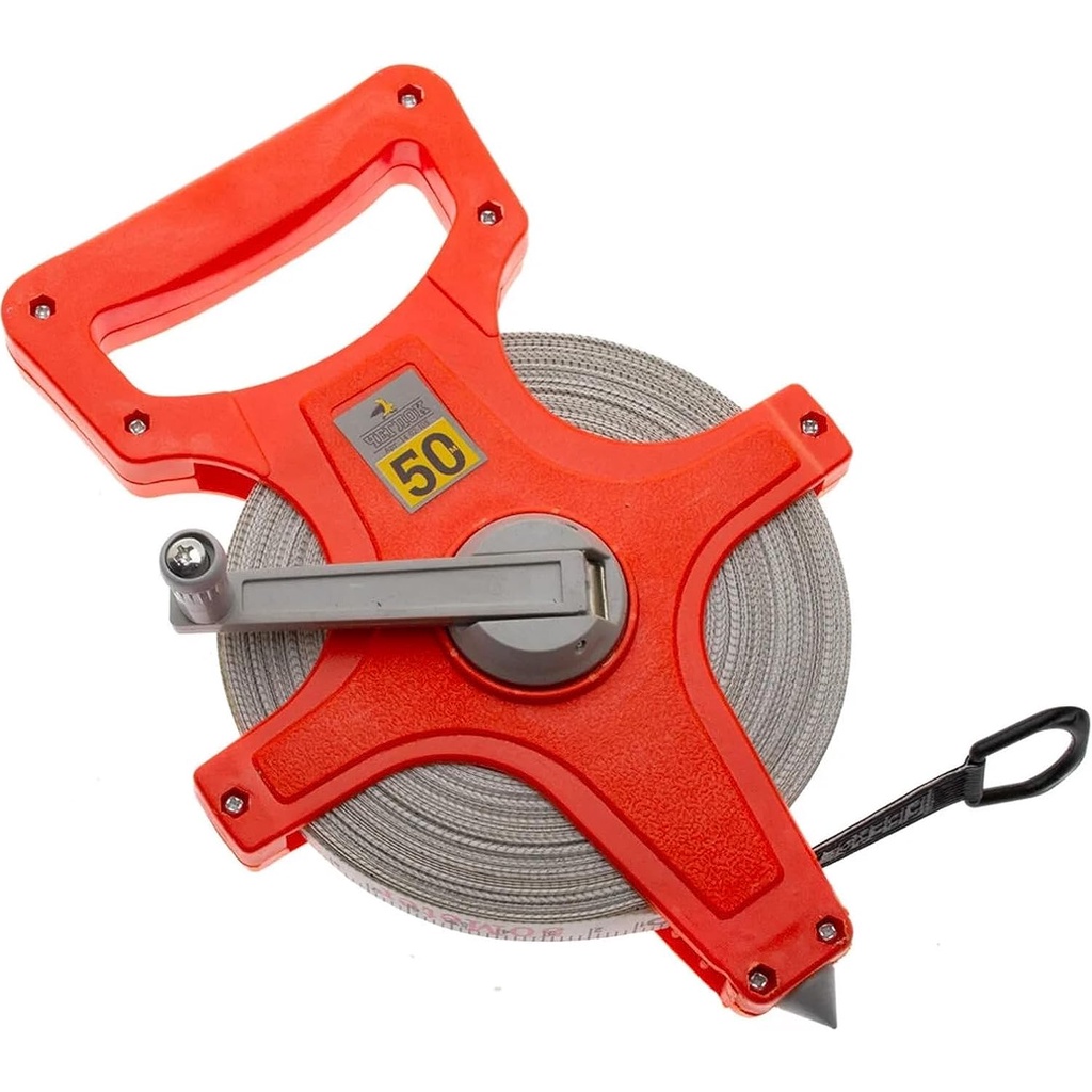 Trena De Fita Longa Com Manivela - 50 M | Shopee Brasil