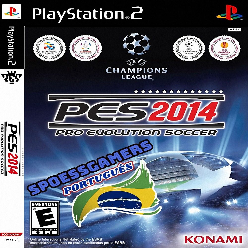 Jogo Ps 2 Pes 2014 Portugues Pro Evolution Soccer Ps2 Me | Shopee Brasil
