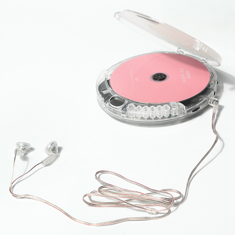 Retro Totalmente Transparente Portátil CD Player Estéreo Wall Mountable ...