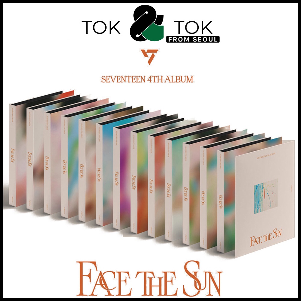 SEVENTEEN - FACE THE SUN [4th Album] CARAT Ver. | Shopee Brasil
