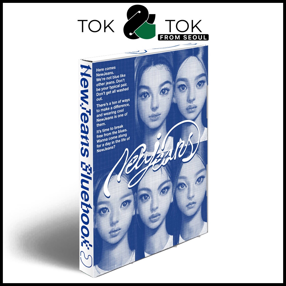 NewJeans - 1st EP [NEW JEANS] BLUEBOOK Ver. | Shopee Brasil