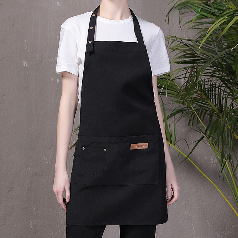 Avental De Lona Barbearia Roupas De Trabalho Café | Shopee Brasil