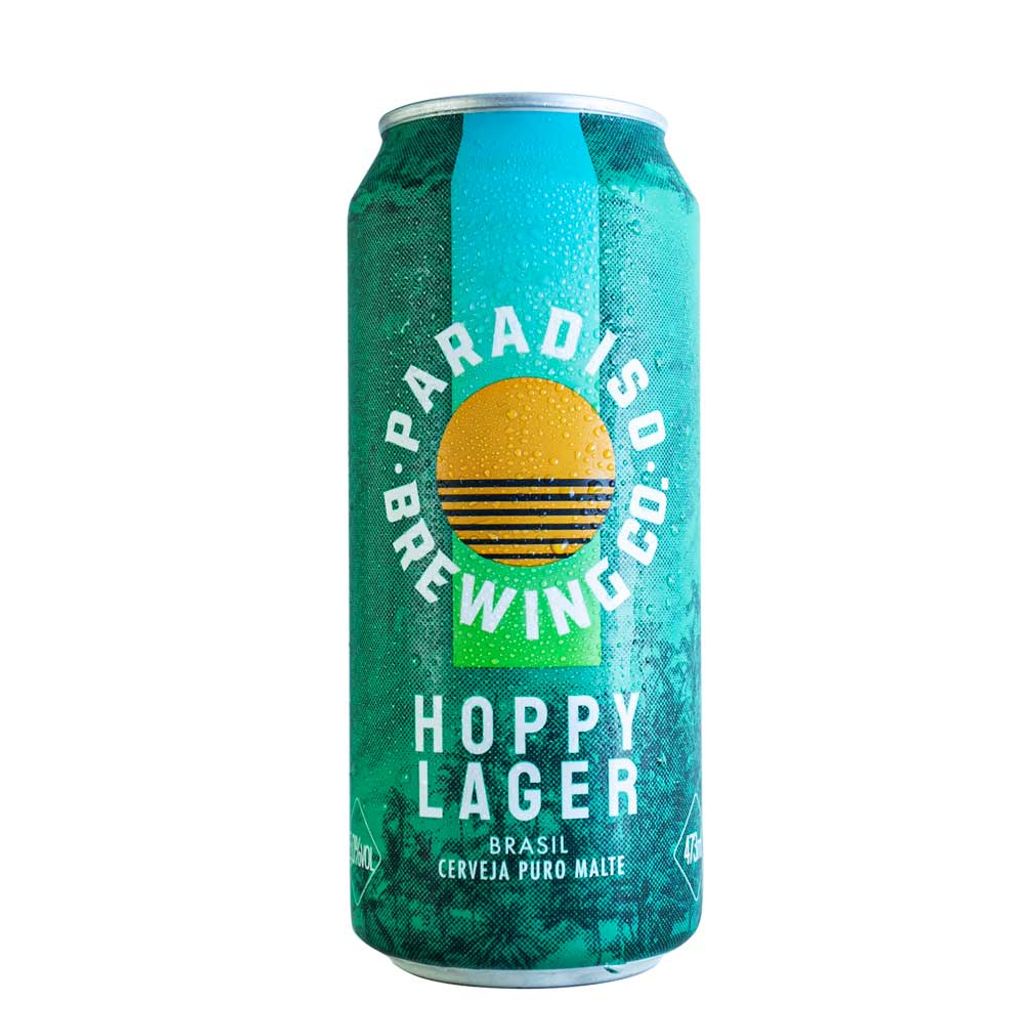Cerveja Paradiso Hoppy Lager Lt 473ml | Shopee Brasil