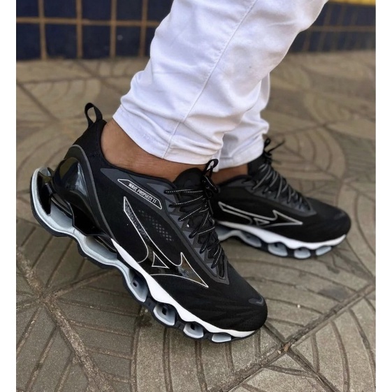 Tenis Mizuno Masculino Wave Prophecy 11 Pro 11 Corrida e Academia | Shopee Brasil