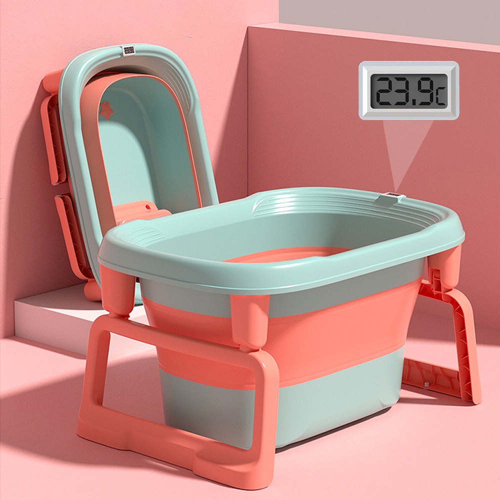Banheira para Bebê Infantil Retrátil Dobrável Modelo Ofurô Baby com ...