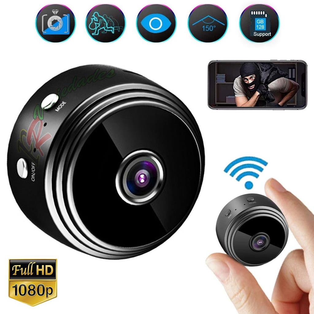 Mini Camera WiFi App Remoto Monitor Casa Seguranca 1080P IP Camera IR ...