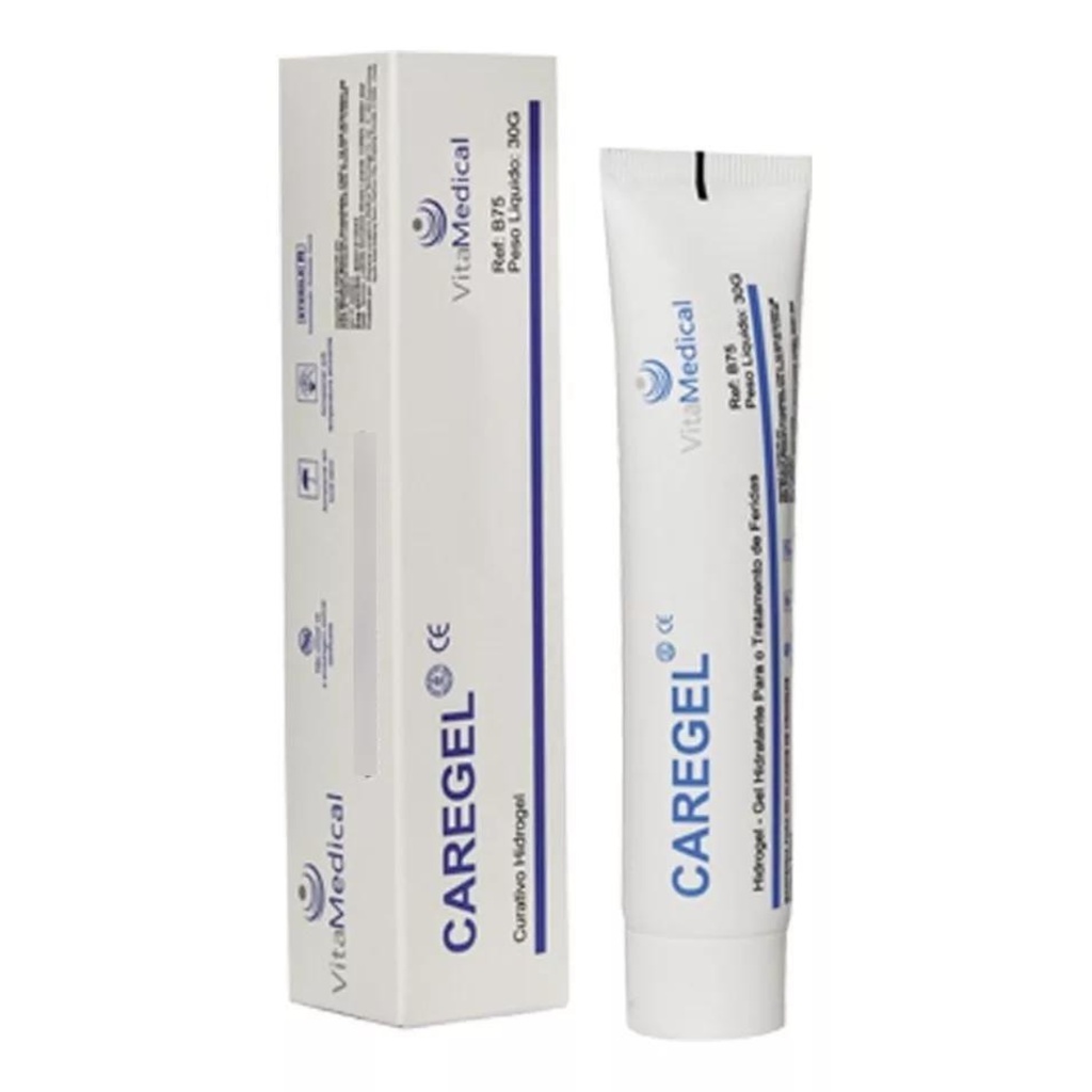 Caregel Curativo Hidrogel Hidratante 85g | Shopee Brasil