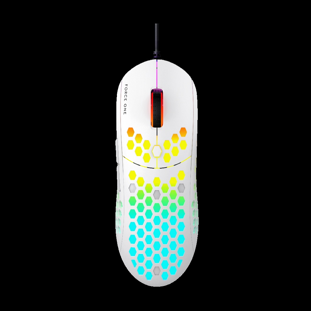 Mouse Gamer RGB Force One Supernova 20000 DPI 6 Botões | Shopee Brasil