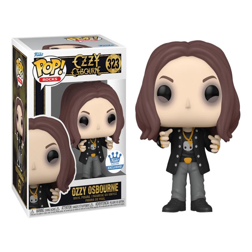 Funko Pop! Rocks Ozzy Osbourne 323 Exclusivo | Shopee Brasil