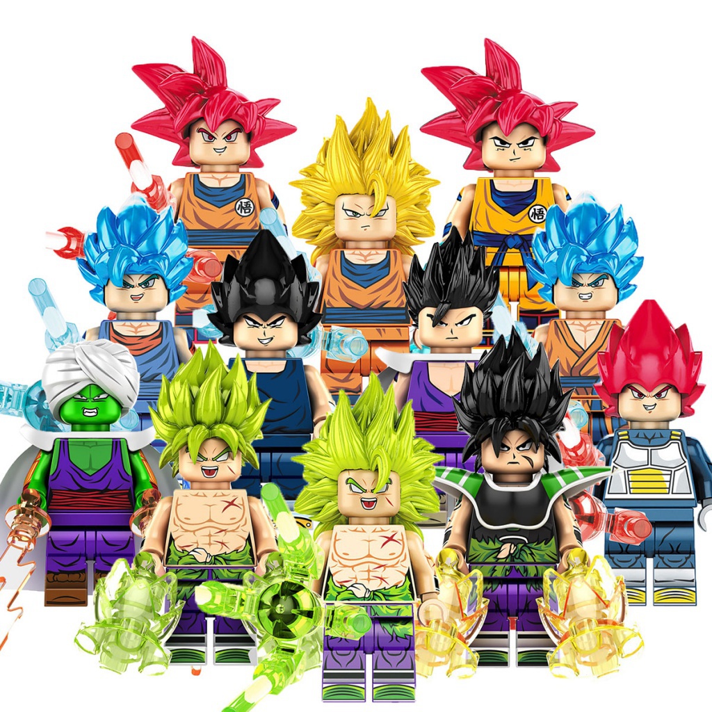 Boneca de Dragon Ball Compatível com Lego Dragon Ball Herói Super ...