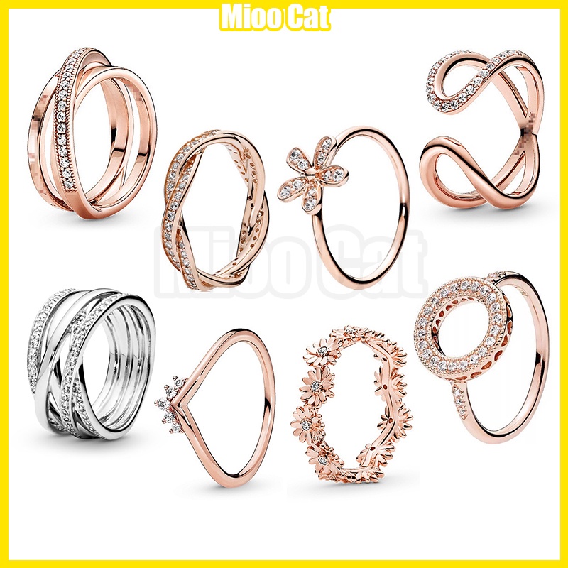 Broca Completa Em Forma De O De Ouro Rosa Símbolo Eterno Aberto Tipo ...