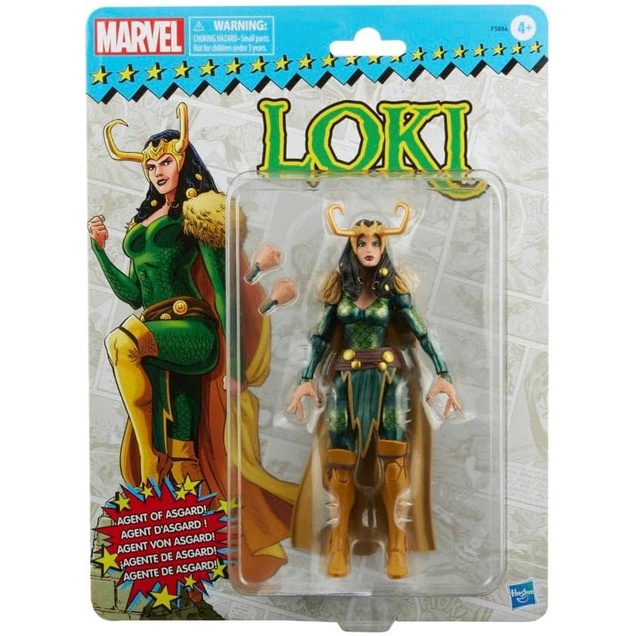Marvel Legends Retro Loki - Hasbro F5886 | Shopee Brasil