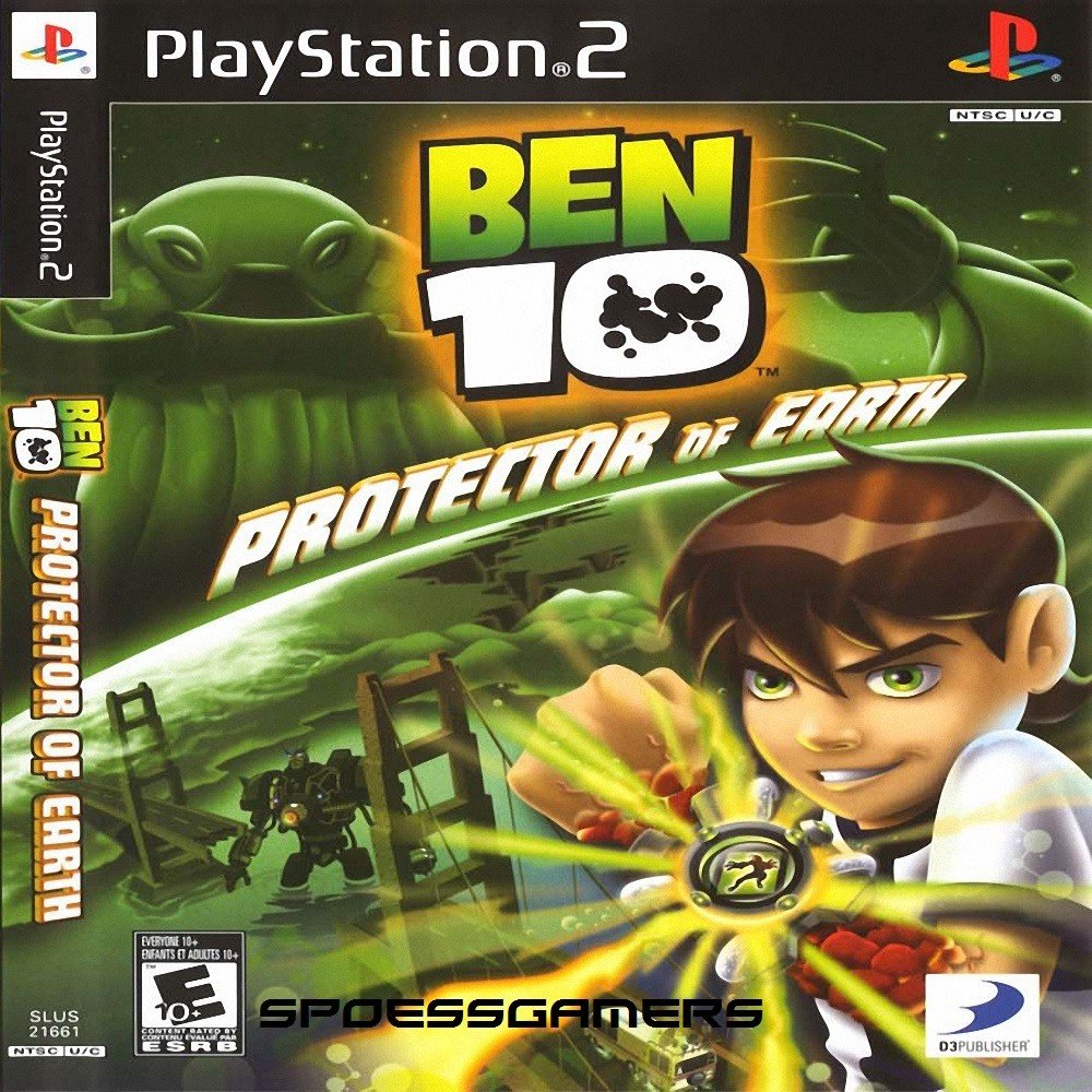 Ben 10 Protector Of Earth Patch Ps2 Desbloqueado Patch | Shopee Brasil