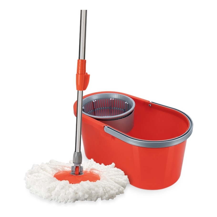 Kit Mop Mopa Brilhus Plus Centrifuga Balde 360 ° 13 Litros | Shopee Brasil
