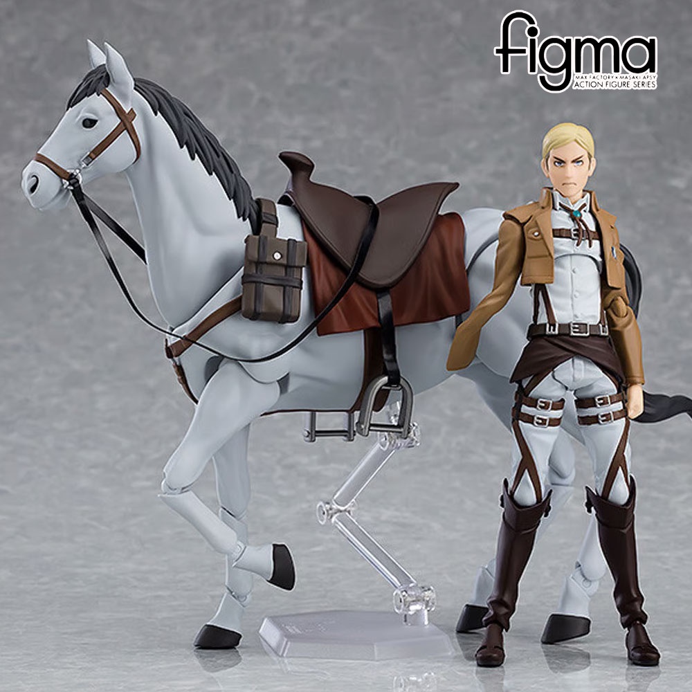 Figma 446 Attack On Titan Erwin Smith ACTION FIGURE | Shopee Brasil