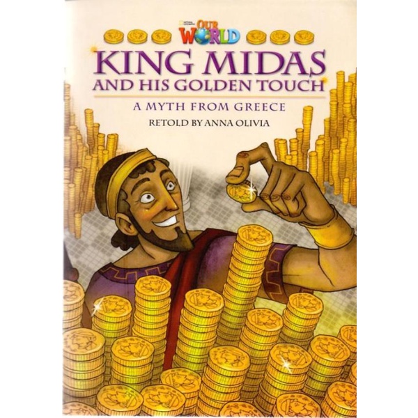 Livro - King Midas And His Golden Touch A Myth From Greece - Reade | Shopee Brasil