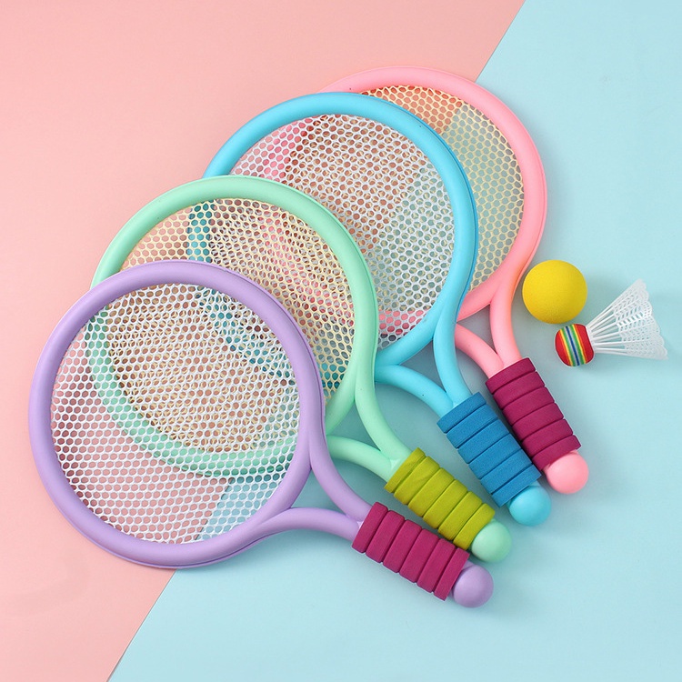 Baby Badminton Beach Rack Ball Set Indoor Outdoor Sports Shuttlecock ...