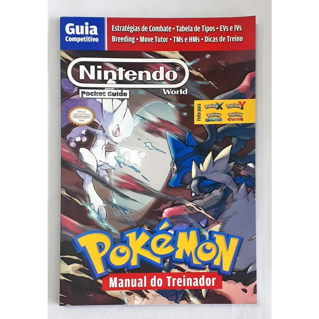 Guia Competitivo - Pokémon - Manual do Treinador | Shopee Brasil