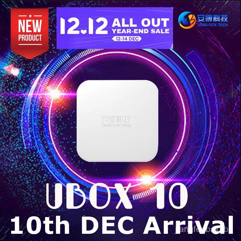 2023 Unblock Tech UBOX10 PRO Best Asia media player Dual Voice 4GB 64GB ...