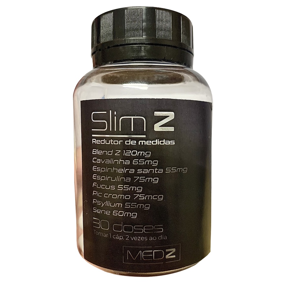 Redutor De Medidas Slim Z Seca Barriga 30 Doses Natural Medz | Shopee ...
