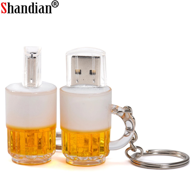 Caneca De Cerveja Spot Beer Pendrive USB2.0 Flash Drive 8GB/16GB 32GB ...