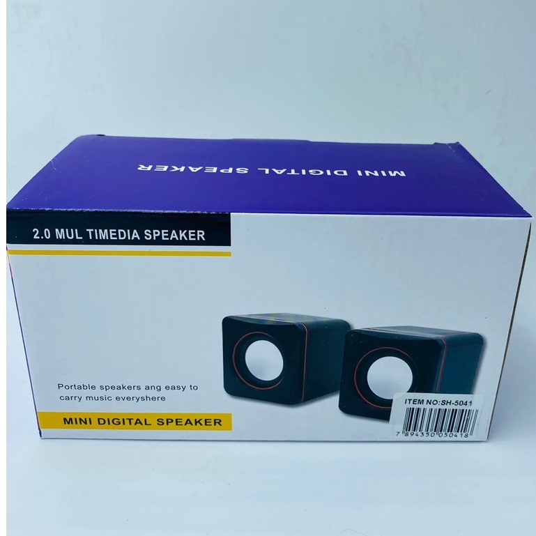 Mini caixa para pc D-015 digital speaker usb 2.0 | Shopee Brasil
