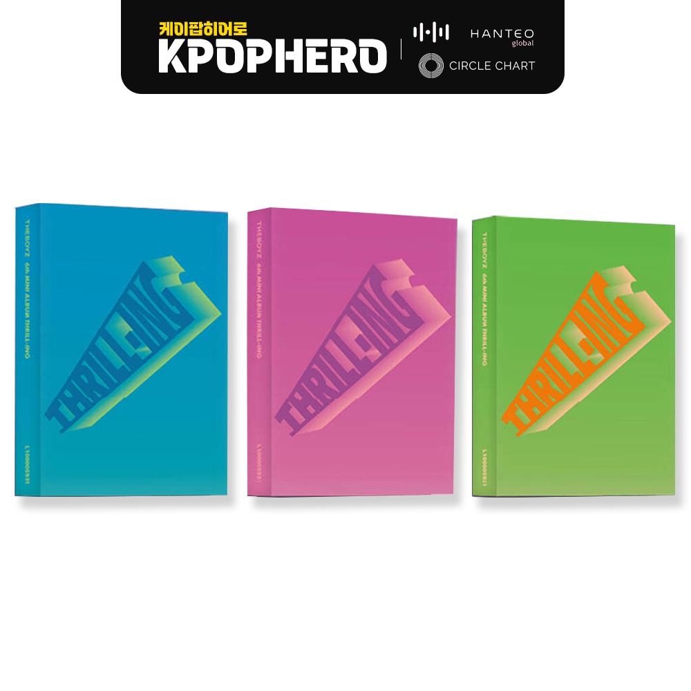 O BOYZ-6o MINI ALBUM [THRILL-ING] Plataforma Ver . | Shopee Brasil